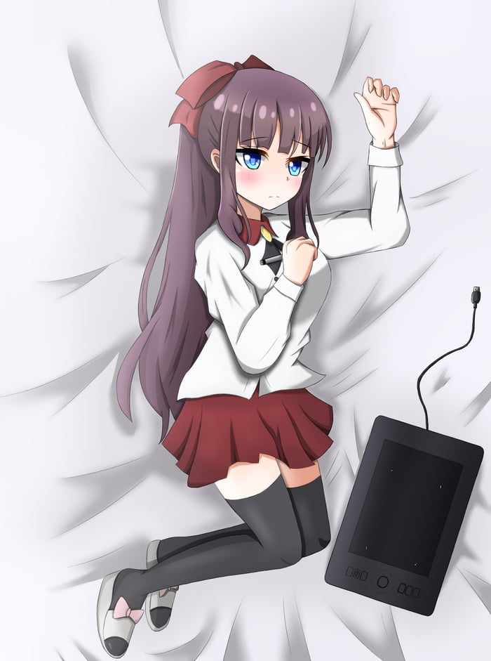 Eagle jump waifu #705 Laying down - 9GAG