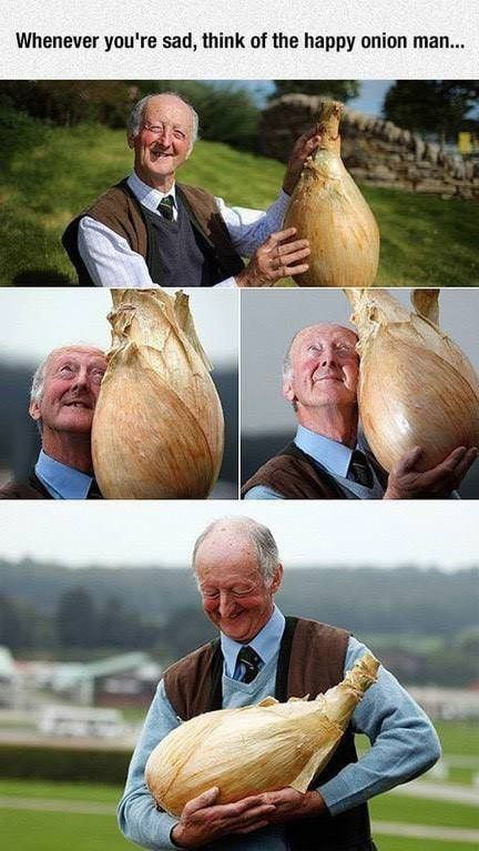 The onion man! - 9GAG