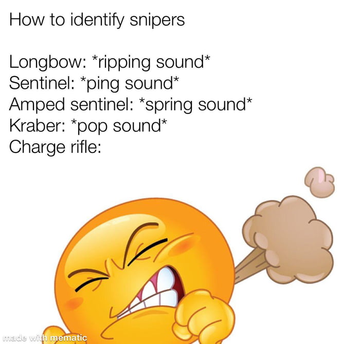 Charge rifle == meme beam - 9GAG