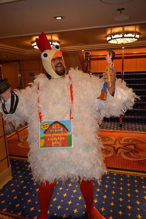 “It’s the Chicken Man from the tv commercial!” - 9GAG