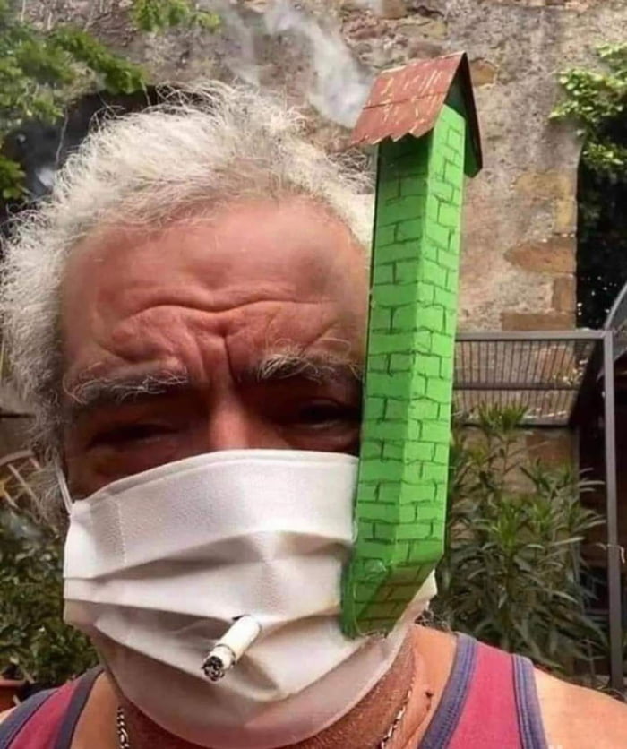 Smoking like a chimney - 9GAG