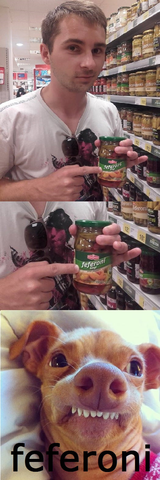 Pepperoni vs. feferoni - 9GAG