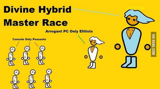 Hybrid Master Race = Best Master Race - 9GAG