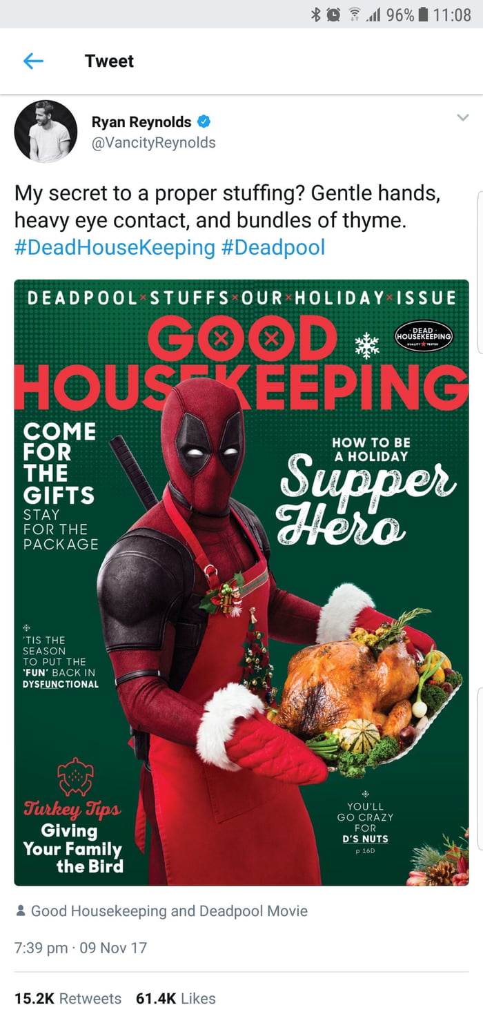 Deadpool housekeeping - 9GAG