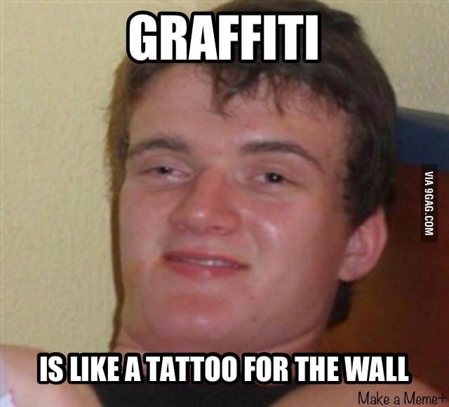 Graffiti - 9GAG