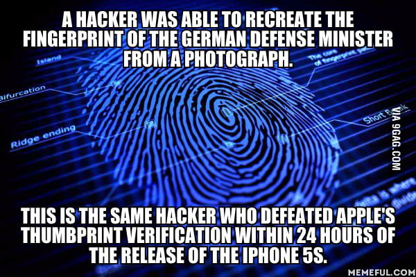 I can't begin to understand how you recreate a fingerprint based on a ...