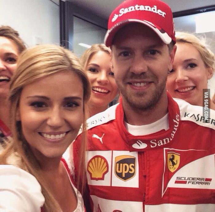 The benefit of being a F1 driver in Sweden - 9GAG