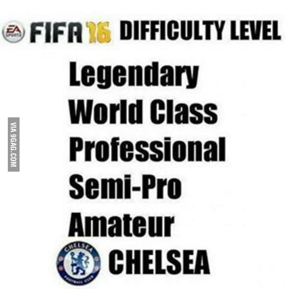 Fifa 16 difficulty level - 9GAG