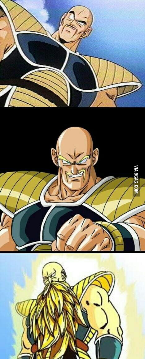 Nappa, ssj nappa, ssj3 nappa - 9GAG