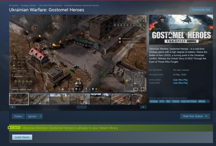 Wtf. Steam allows Russia to publish games about how it invades ...