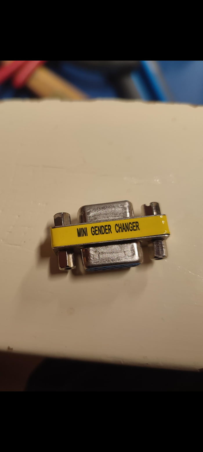 Mini gender changer - 9GAG