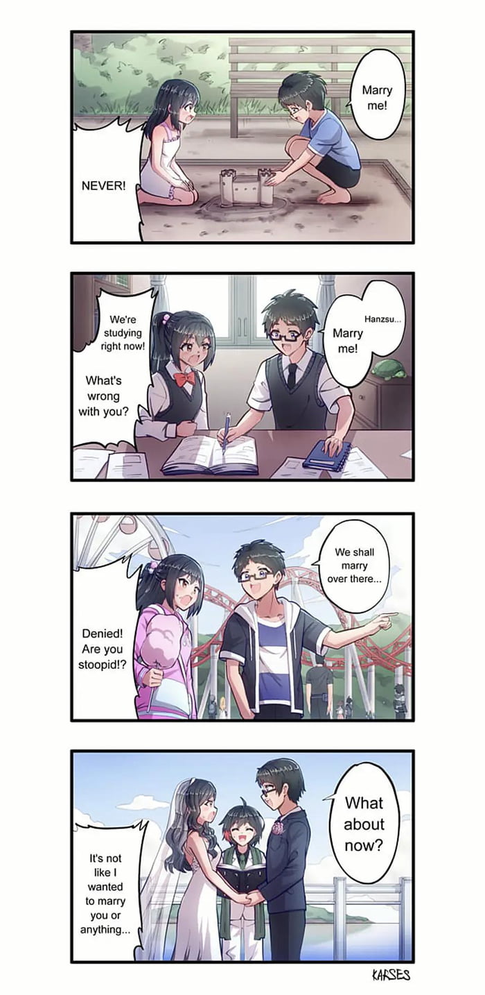 Tsundere Lovestory - 9GAG