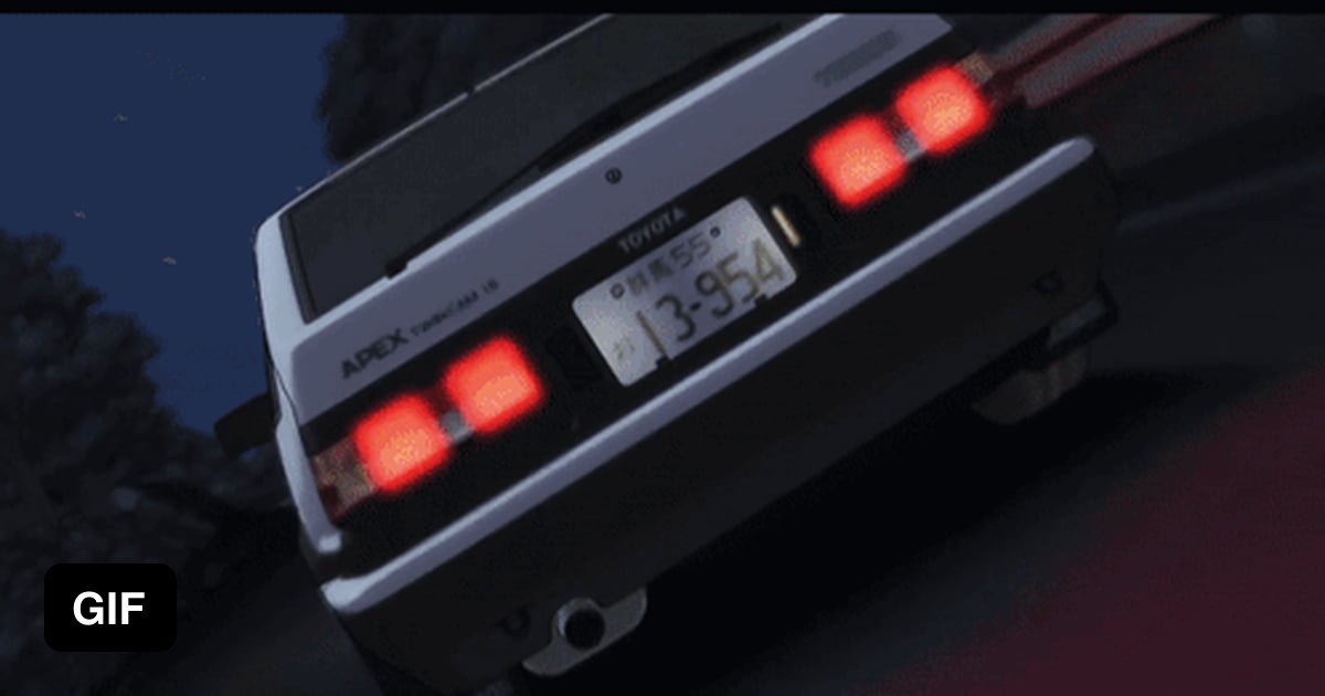 Any Initial D fans, JDM or car enthusiasts in general would appreciate this? - 9GAG