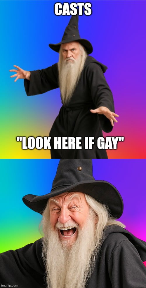 I only suck dicks because of the spell I promise - 9GAG