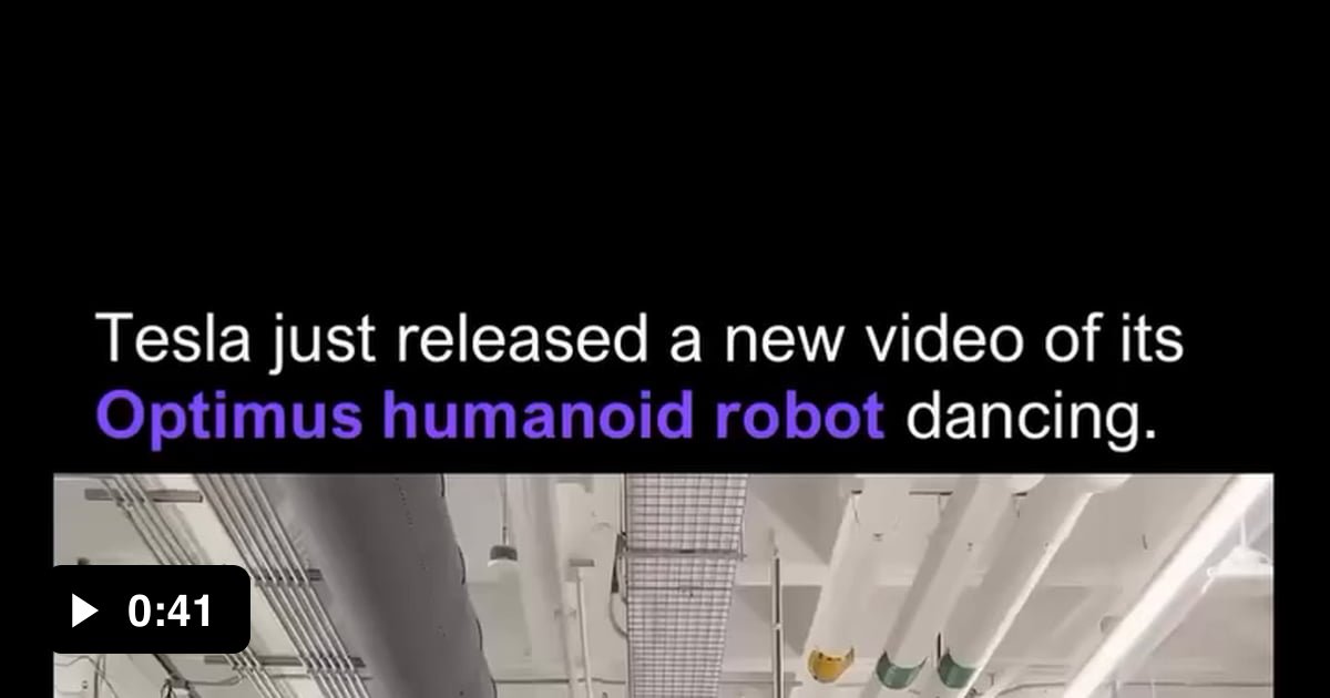 Tesla robot dance - 9GAG