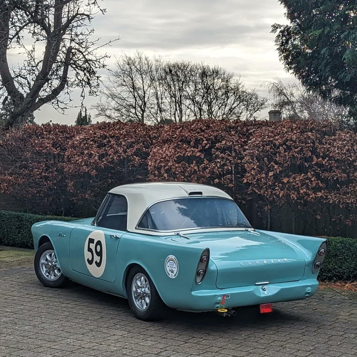 Sunbeam Alpine racer. 1961 - 9GAG