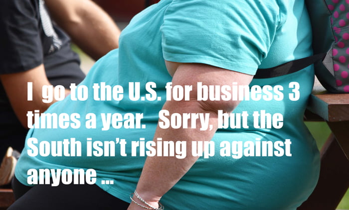 Look at obesity rates in Texas. - 9GAG