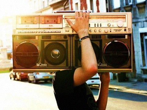 Of a boombox. - 9GAG
