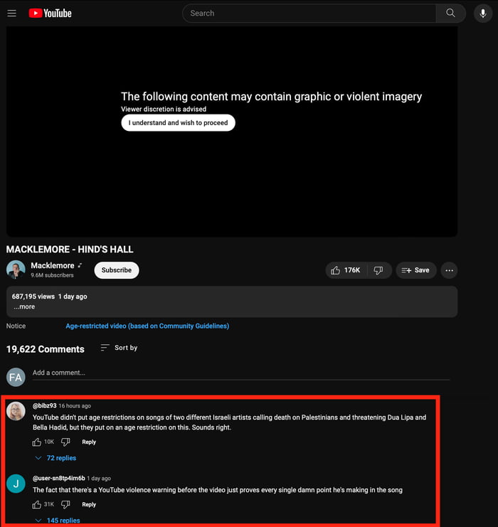 Some people are working overtime to shutdown Macklemore's new song... - 9GAG