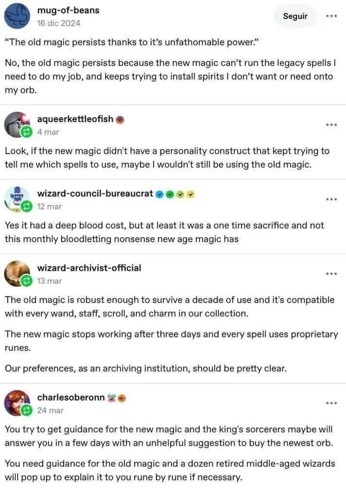 The sorcerers guild says they will dispel the protective spell the old magic uses this year. God ...