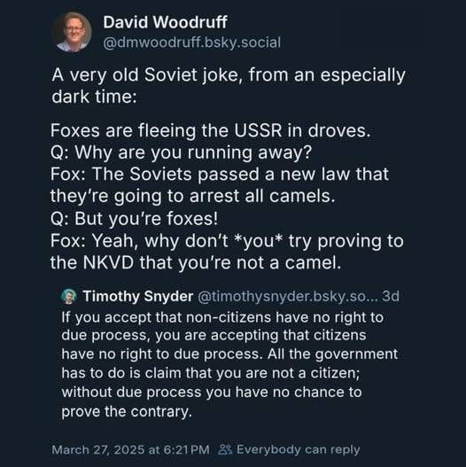 Due process for everyone is fundamental to a functional justice system ...