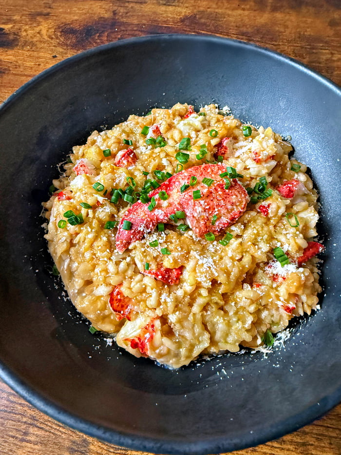 Homemade Lobster Risotto - 9GAG