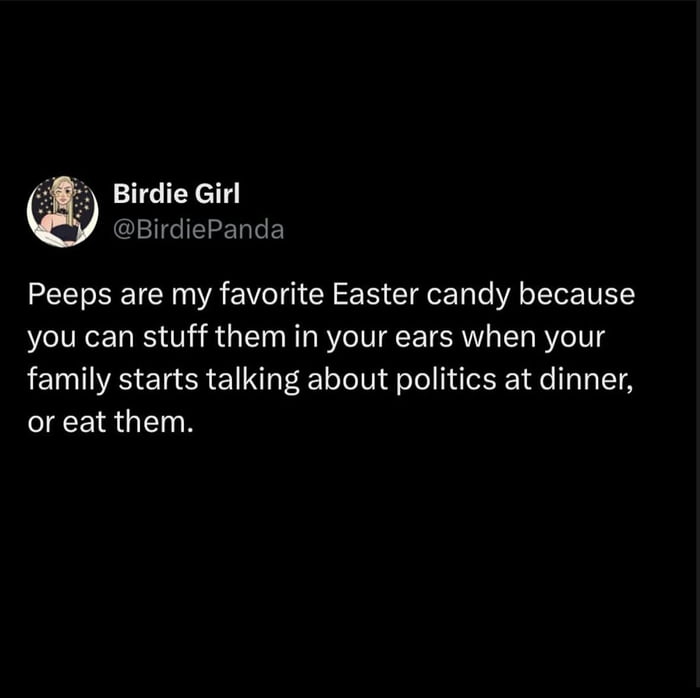 When Peeps do more than satisfy a sweet tooth. - 9GAG