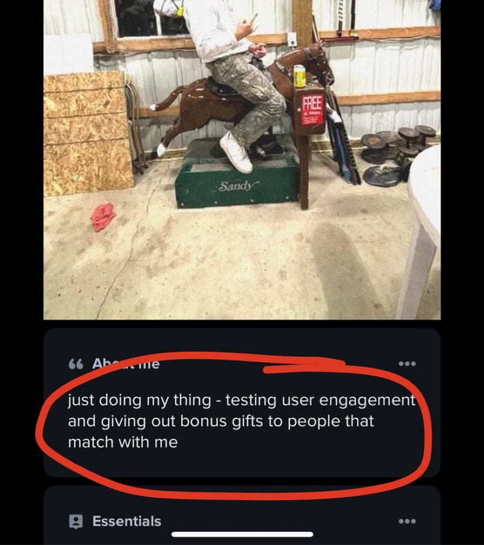 Potential Scam? Keep seeing these profiles pop up with the same caption. - 9GAG