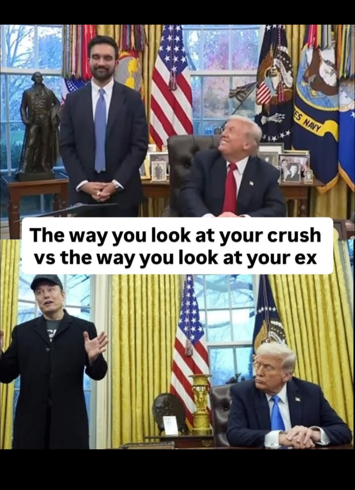 Trump does respect strong people and personalities. But this shift did surprice me still lol - 9GAG