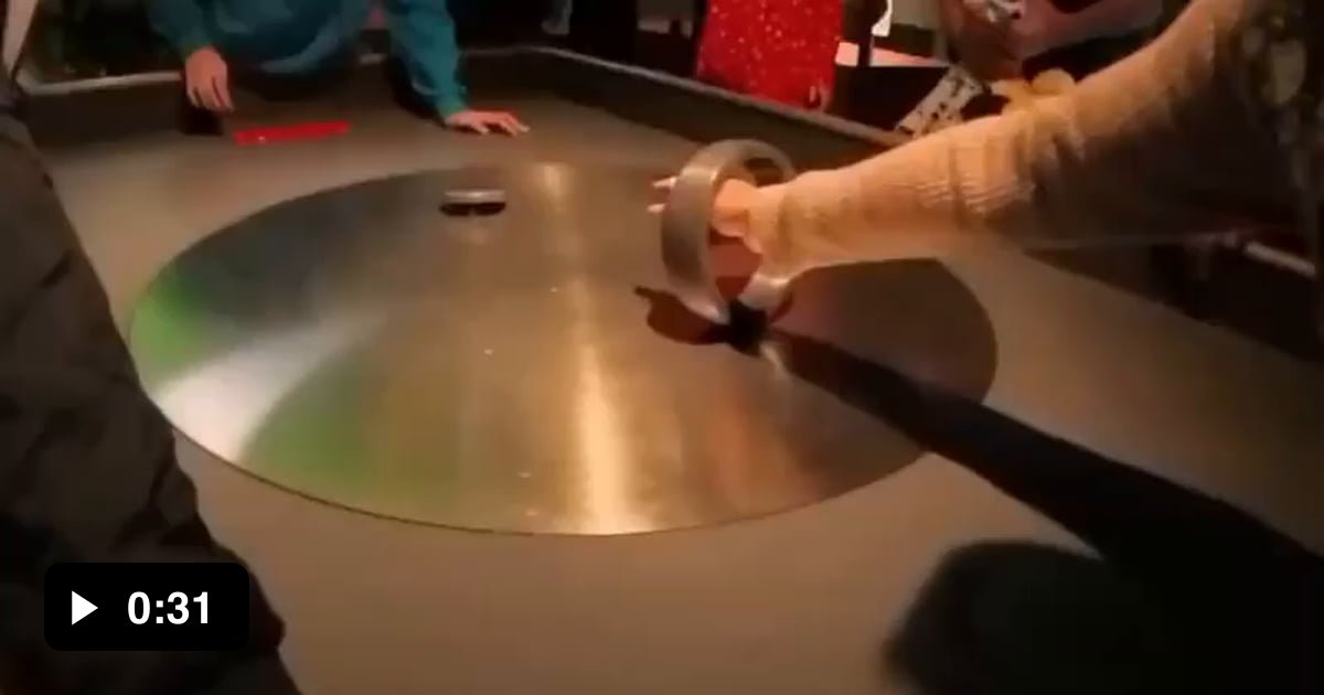 Rolling on a spinning plate - 9GAG