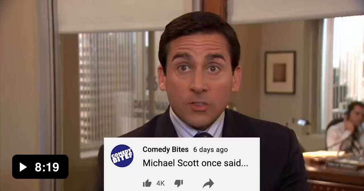 Michael Scott's wisdom: - 9GAG