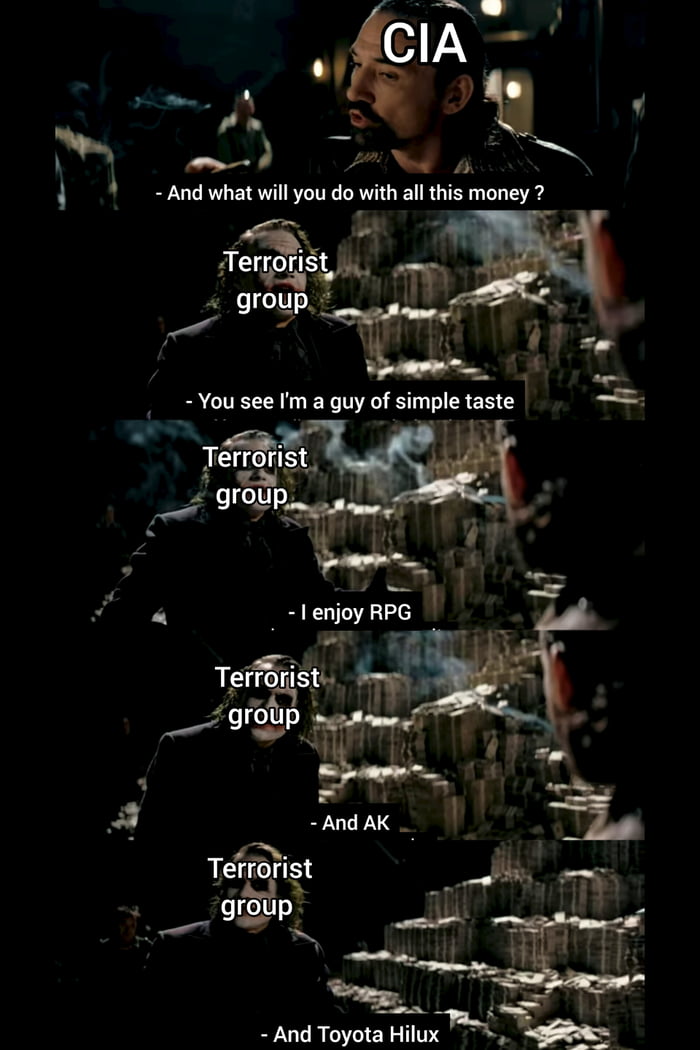 The holy Trinity of any self-respecting rebels - 9GAG