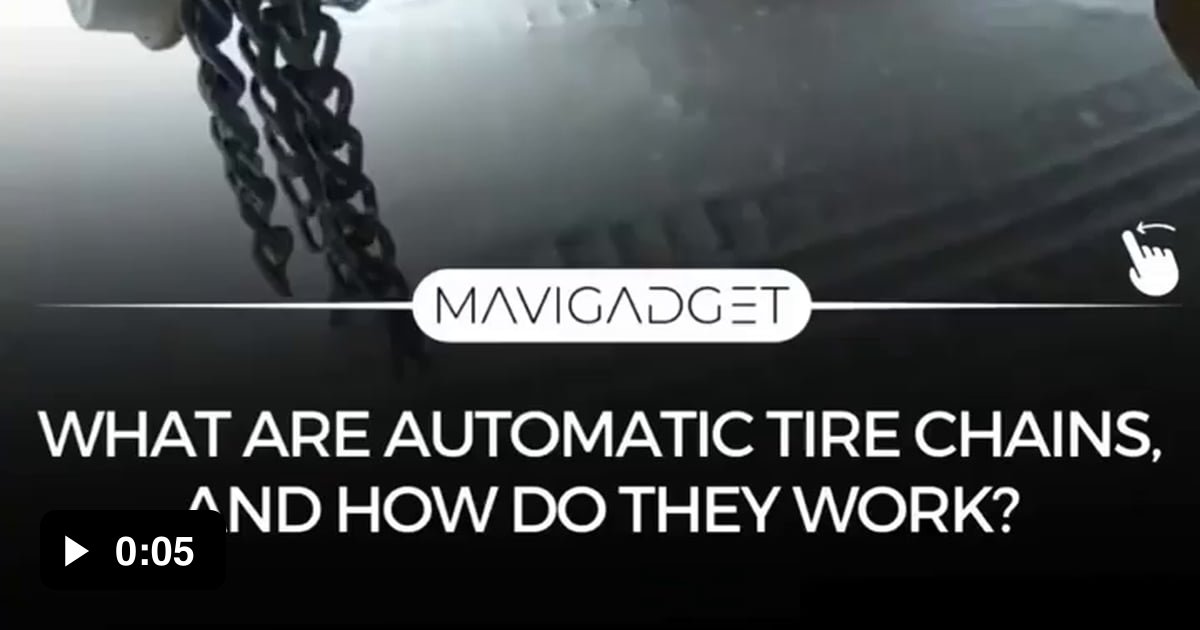 Automatic Tire Chains - 9GAG