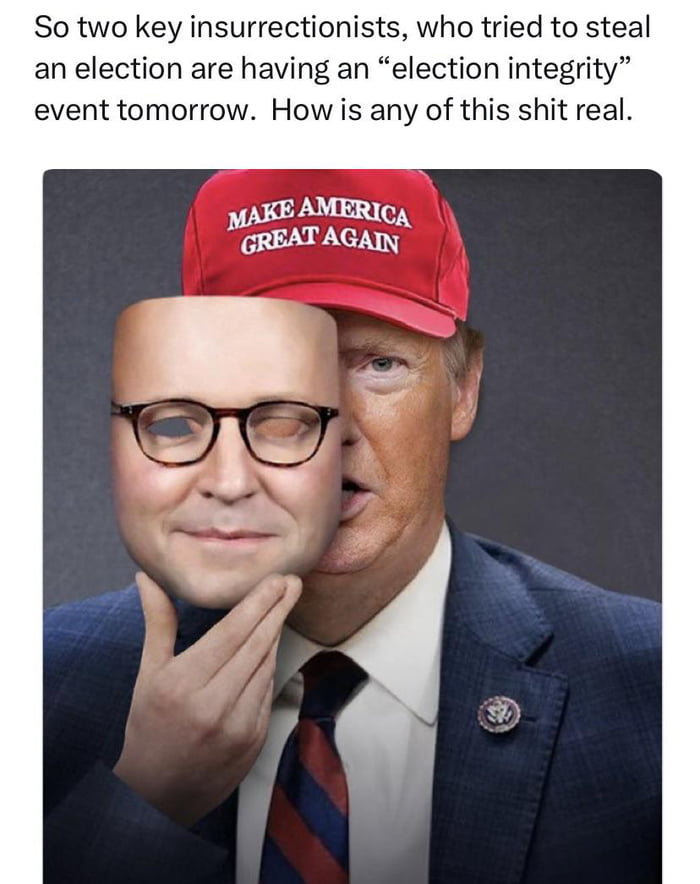 Election integrity?🙄 - 9GAG