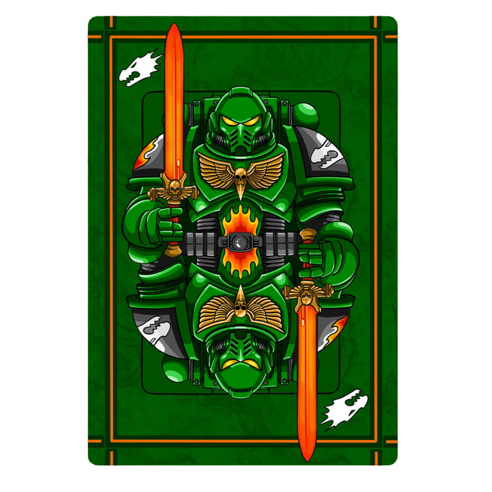 Salamander Deck Card - 9GAG