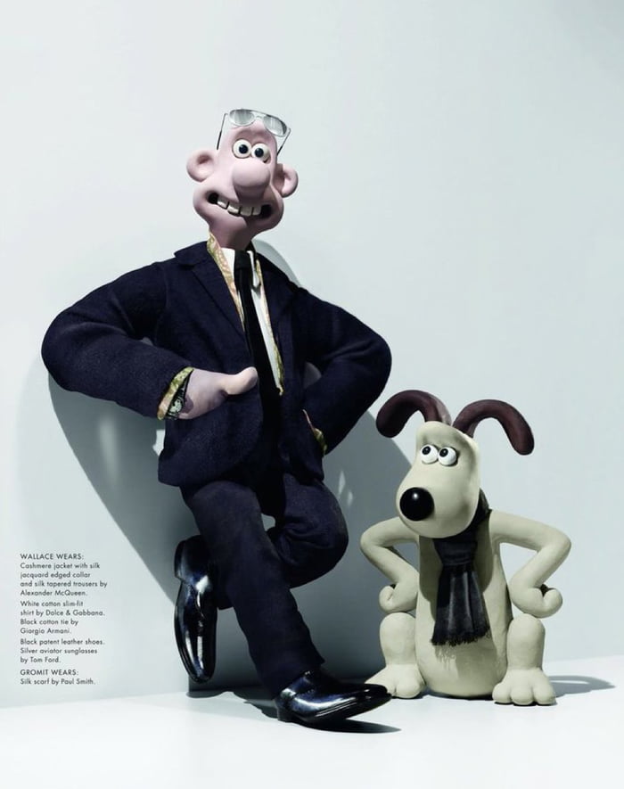 Wallace and Gromit having peak drip - 9GAG