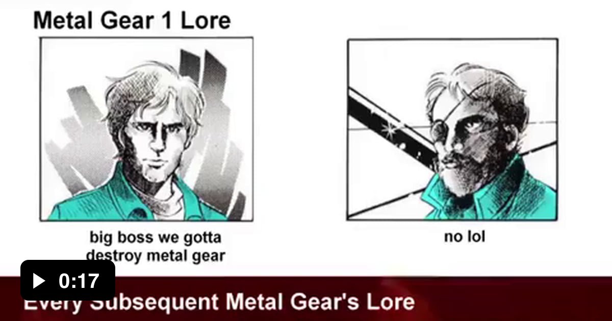Metar Gear Lore - 9GAG