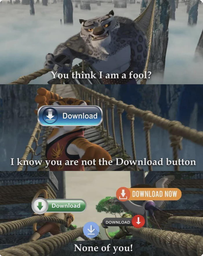 Trying to find the real download button - 9GAG