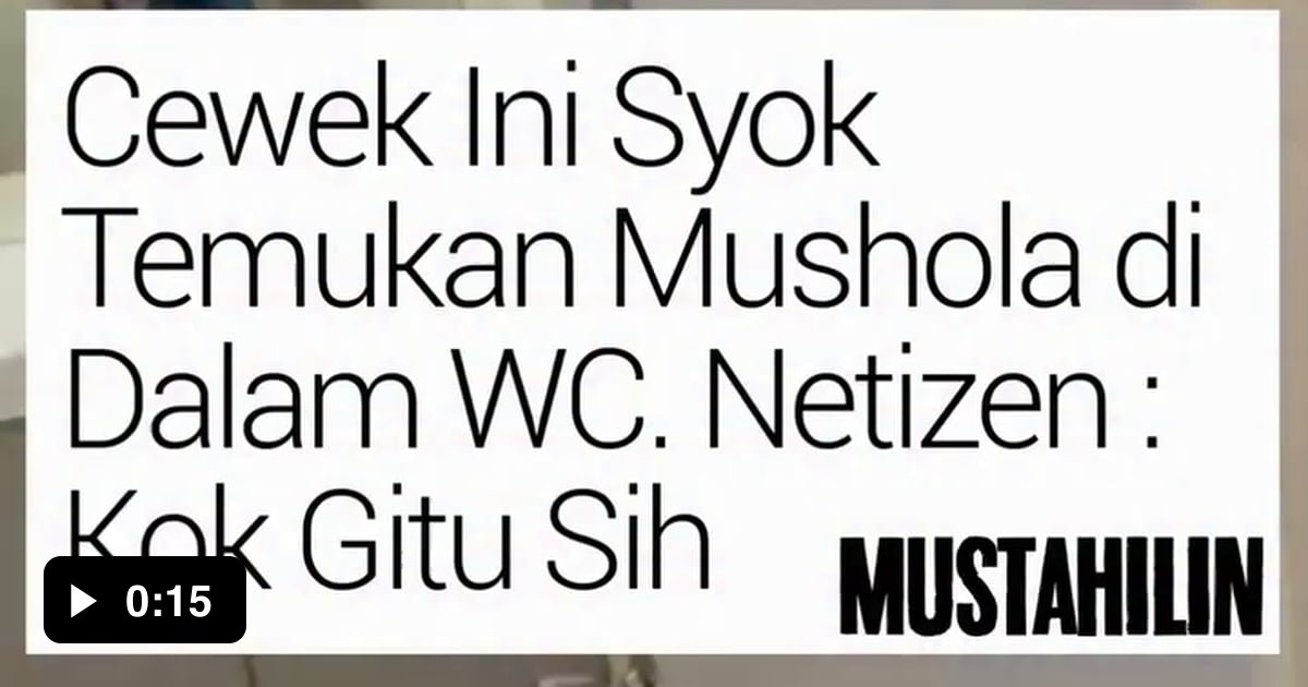 Kurang lahan buat sholat sih bs dimaklumi, tapi knp mesti nyatu sama WC ...