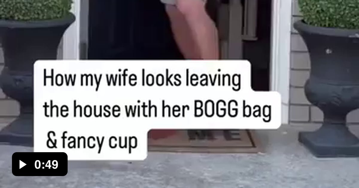 The struggle is real leaving the house with all the essentials. - 9GAG