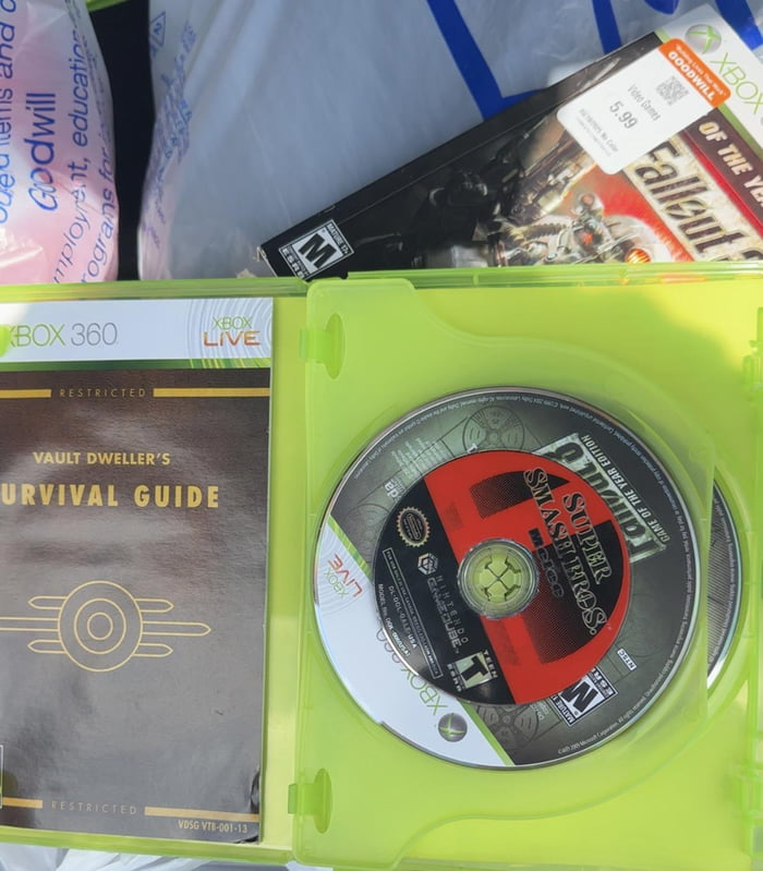 Well, that's not quite what I expected to find inside my Goodwill purchase. A classic swap. - 9GAG