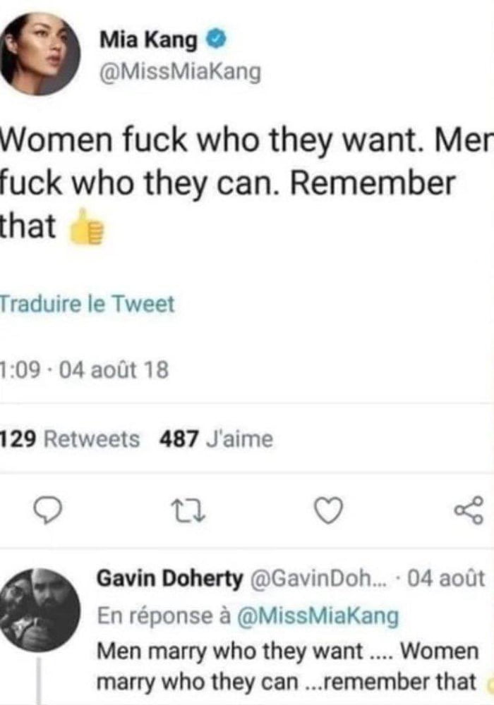 Her husband made the wrong choice obviously - 9GAG