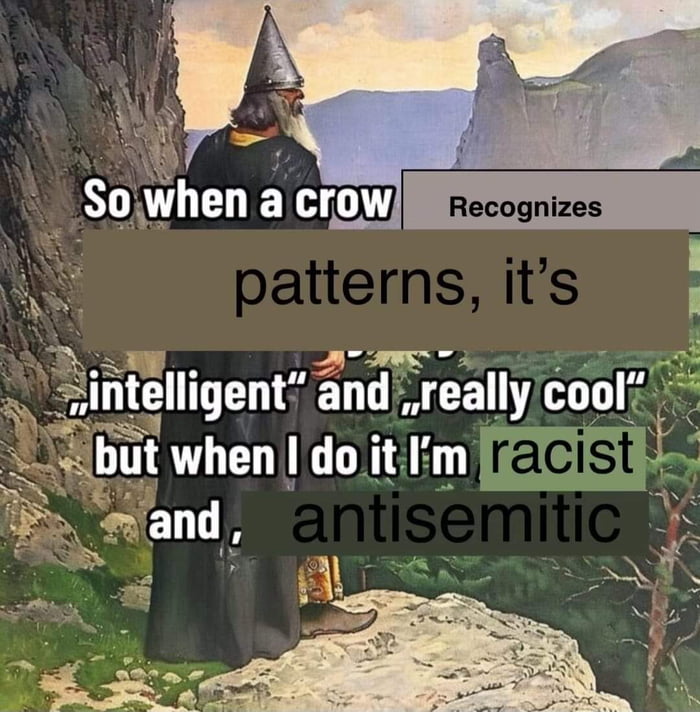 Crows are black - 9GAG