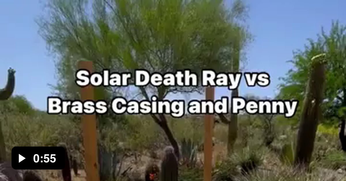 Solar Death Ray of Melt Metal - 9GAG