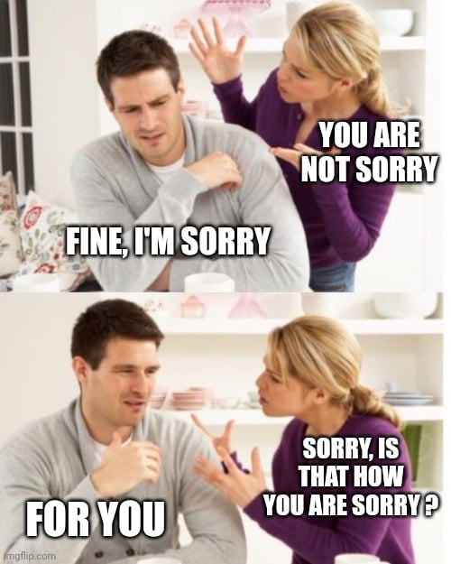 I'm sorry ? - 9GAG