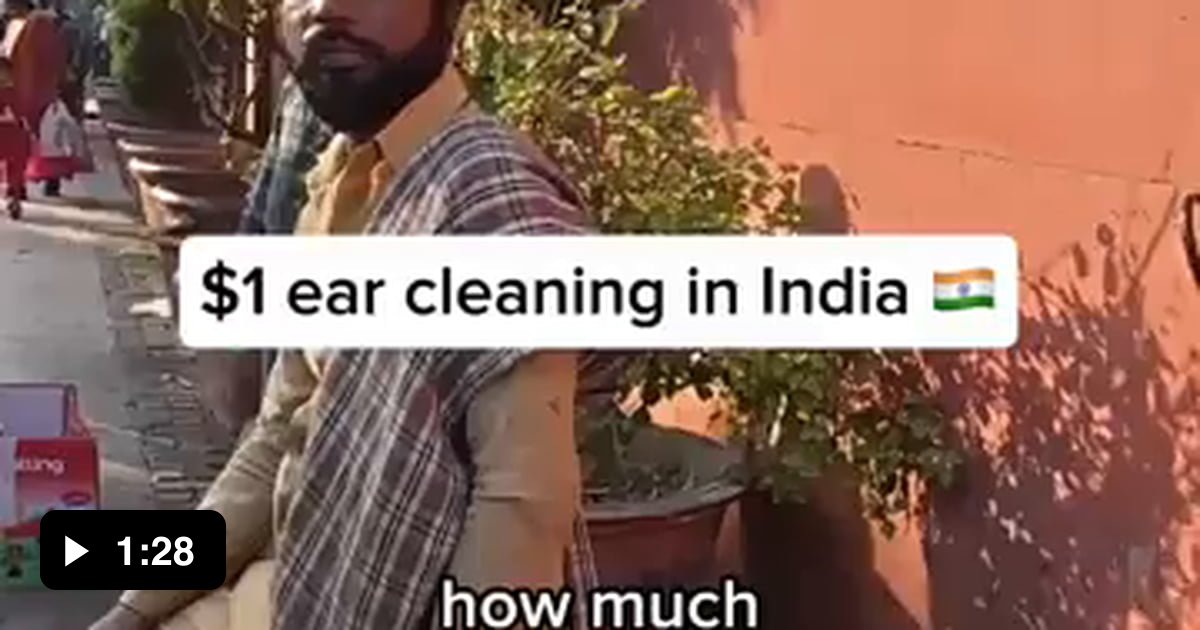 $1 Street Ear Cleaning - 9GAG