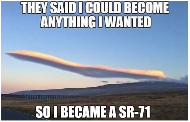 SR-71 Cloud - 9GAG