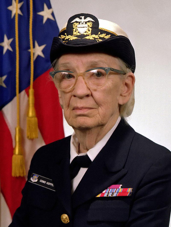 Grace Brewster Hopper was an American computer scientist, mathematician ...