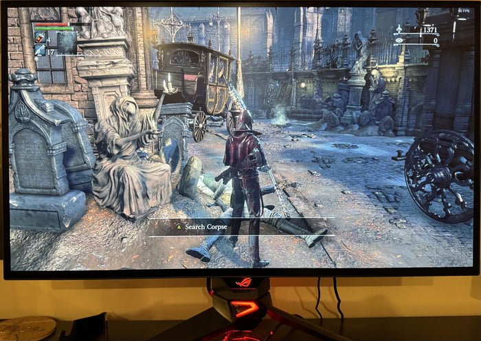 Bloodborne on PC running at 60fps with the Xbox controller layout ...