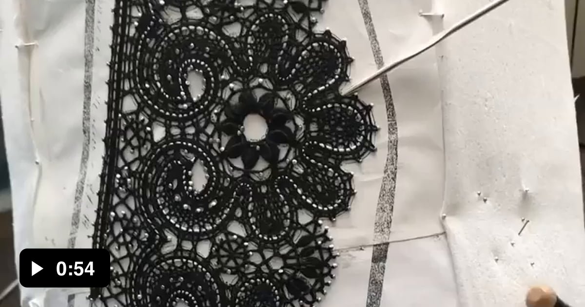 Traditional lace weaving - 9GAG